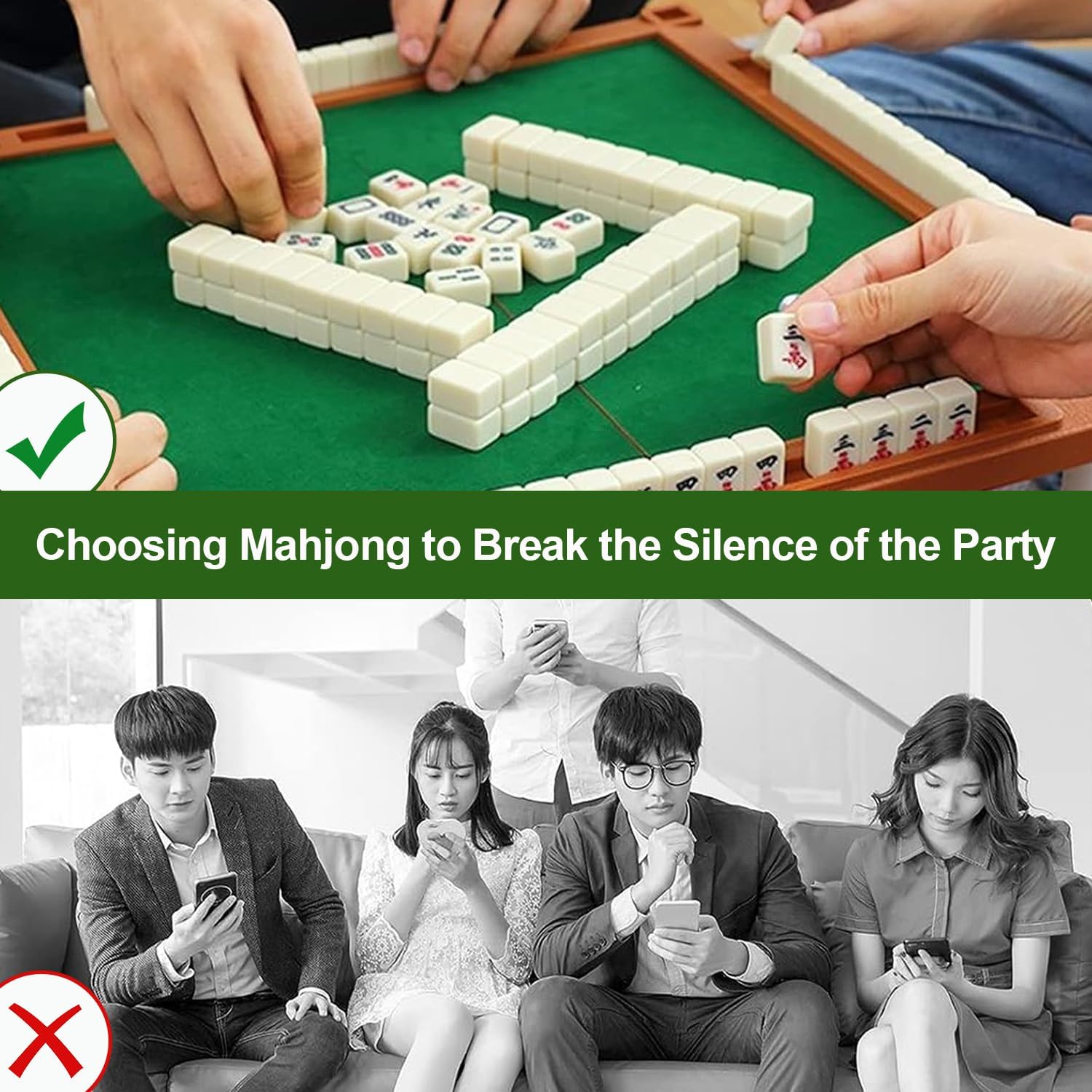 Mahjong Set With Number – Trendybay